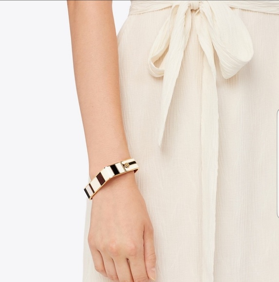 Tory Burch | Jewelry | Tory Burch Rectangular Bangle Bracelet | Poshmark